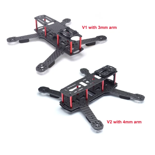 ZMR250 / QAV250 250mm Carbon Fiber FPV Frame Kit – Classic Racing Quad ...